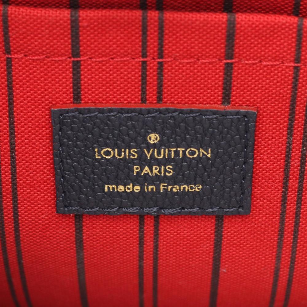 Louis Vuitton | Bags | Louis Vuitton Empreinte Blue Leather Handbag ...